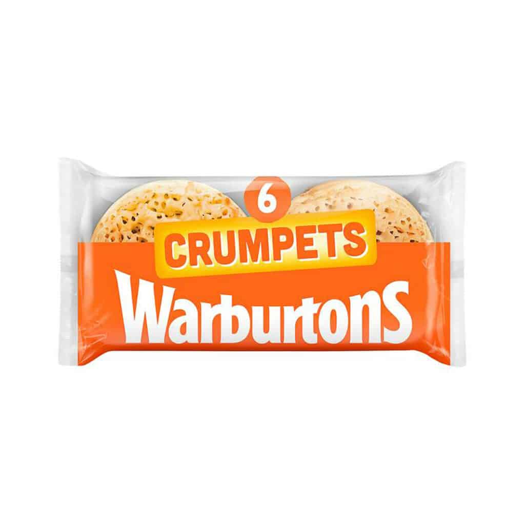 WARBURTONS CRUMPETS 6 PACK (IN STORE ONLY) - The British Store