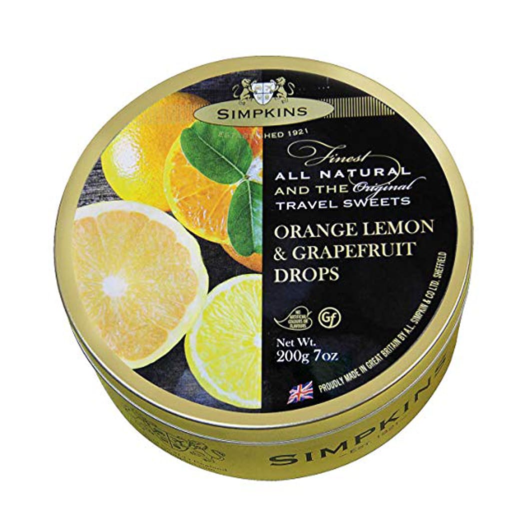 SIMPKINS ORANGE, LEMON & GRAPEFRUIT DROPS – The British Store