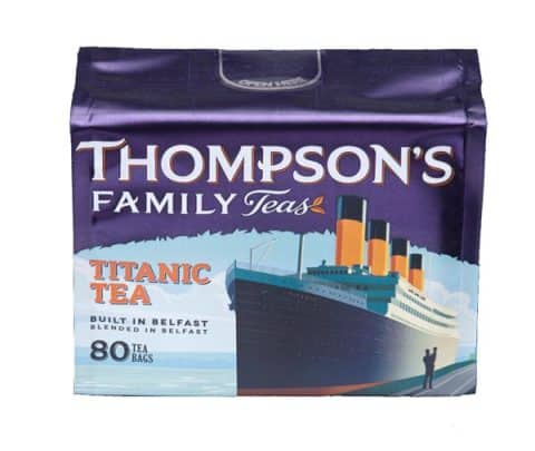 Thompsons Titanic Tea 80 Bags - The British Store