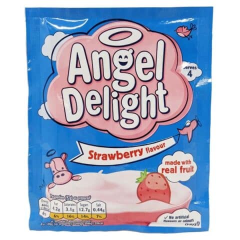 Angel Delight Strawberry Flavour Dessert Mix - The British Store