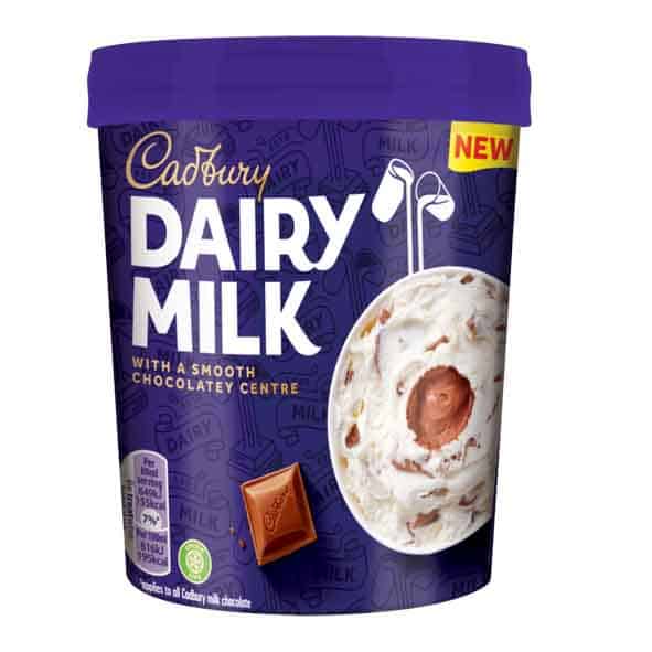 Cadbury Dairy Milk Ice Cream Tub | The British Store Cadbury Dairy Milk Ice Cream Tub | The British Store