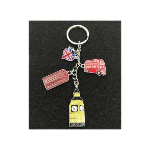 London Icons Key Ring - The British Store