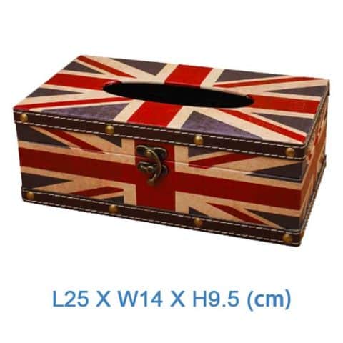 Union Jack Tissue Box - The British Store